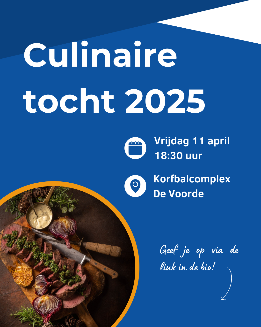 Culinaire tocht 2025 | CKV Spirit Voorthuizen