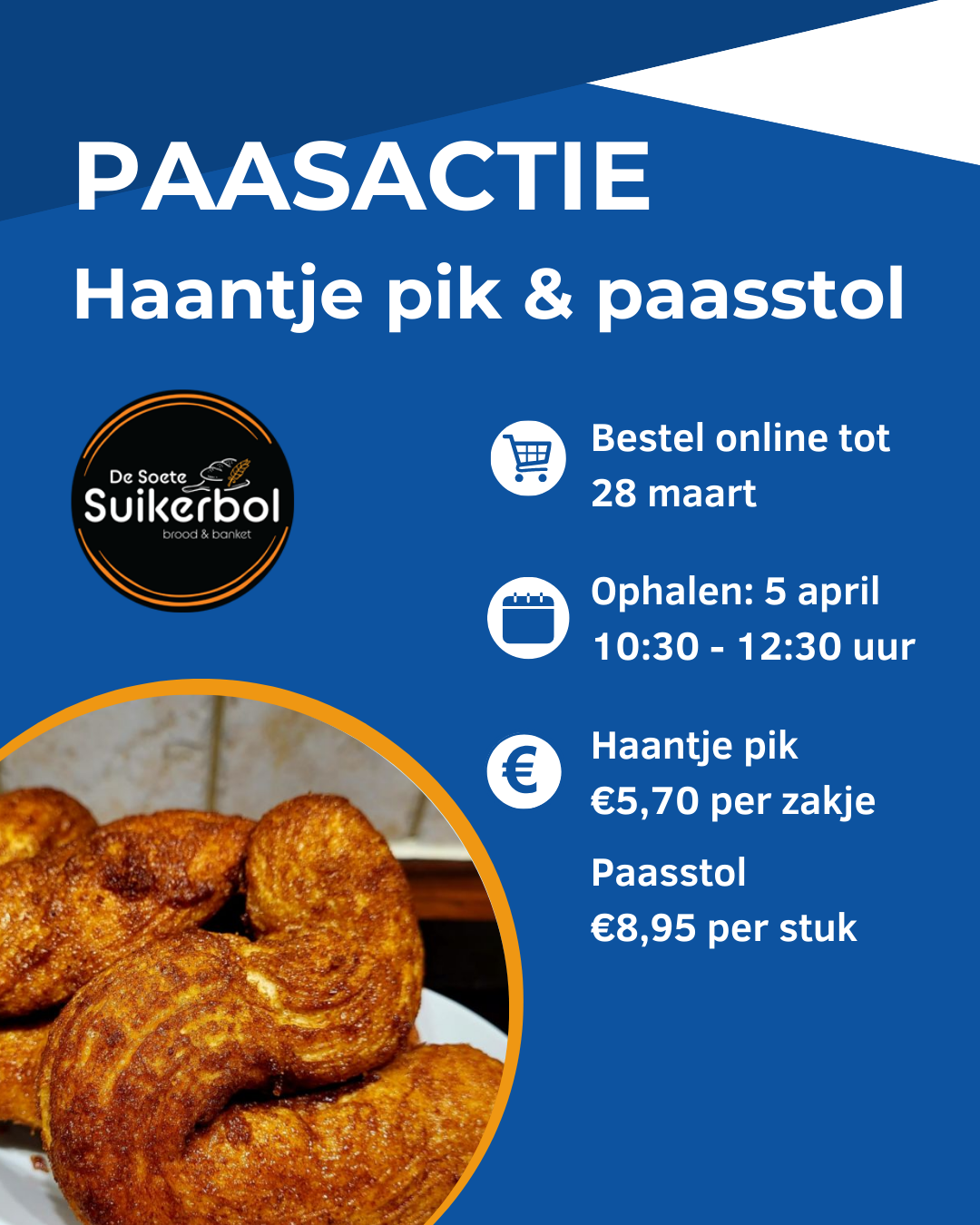 Spirit paasactie: bestel haantje pik & paasstol | CKV Spirit Voorthuizen